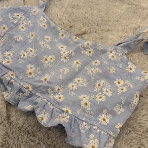 Altar'd State | Other | Altard State Crop Top Matching Skirt Blue With ...